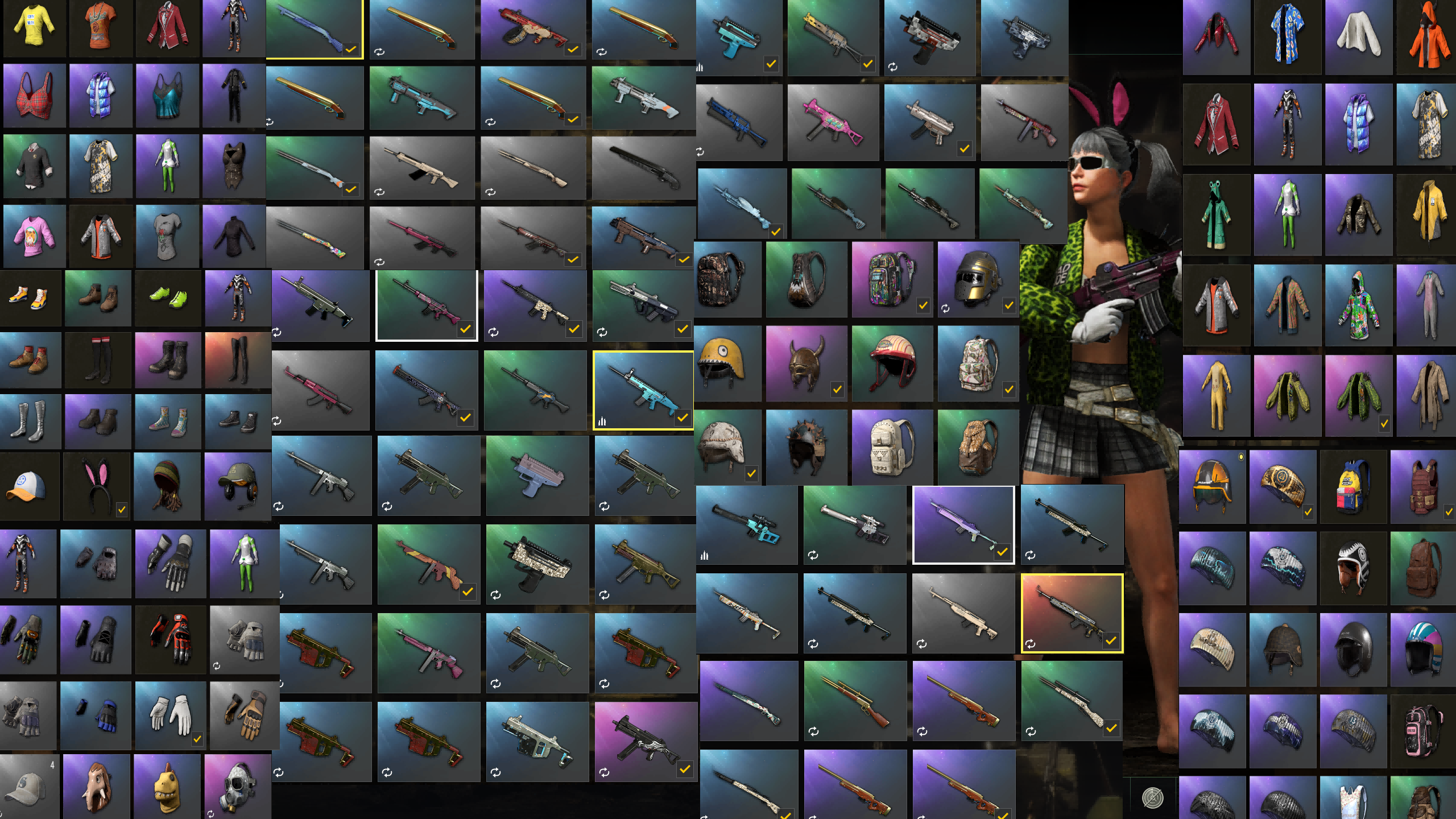 600皮 朱雀98K雪地M4冠军SKS金AWM762AK满衣迷你SCARM24ACEMK14竞技排位 / PUBG吃鸡 / 全区 / 全服 - GG租号