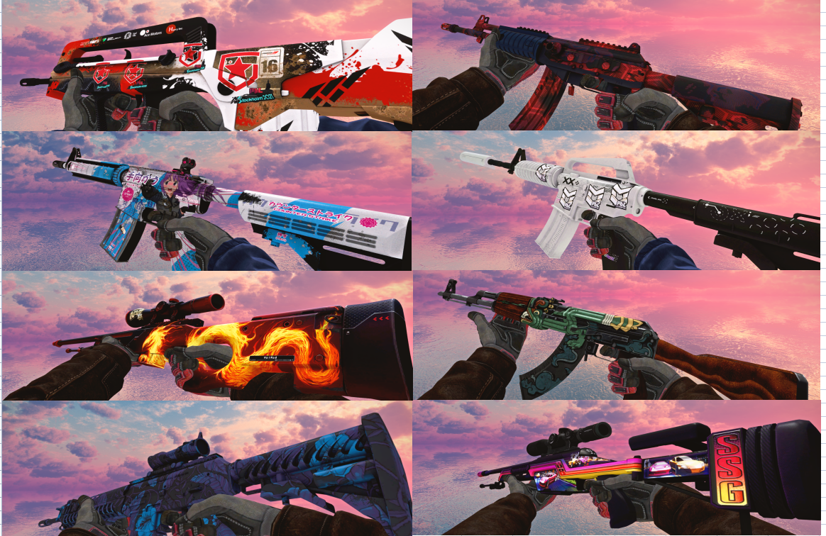 可5e完美⭐深红和服手套⭐屠夫蝴蝶刀⭐屠夫M9刺刀⭐火蛇AK⭐印花集M4⭐红色套⭐令牌看描述此CSGO账号已出租126次帐号出租-租号玩