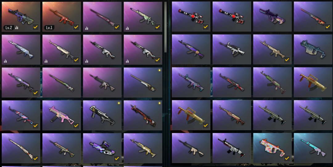 满500级 2级恶魔ACE 小兔学院武器套 乳白M79 湮灭M762 10字军SKS PGC战术礼包 / PUBG吃鸡 / 全区 / 全服 - GG租号